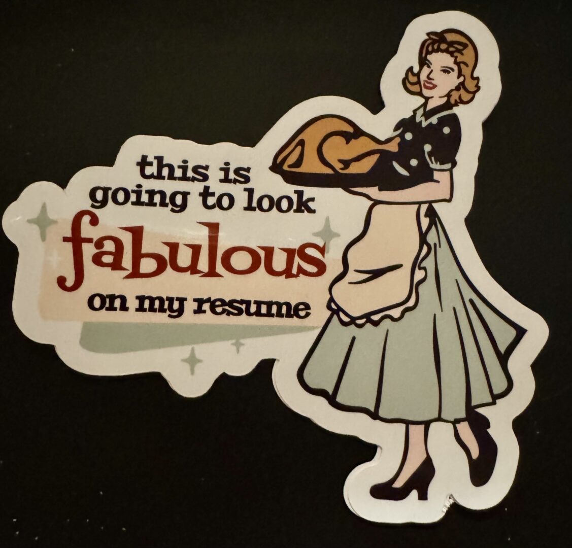 "This Is Going to Look Fabulous on My Resume" Sticker 📄💅 - OhEmGee ...
